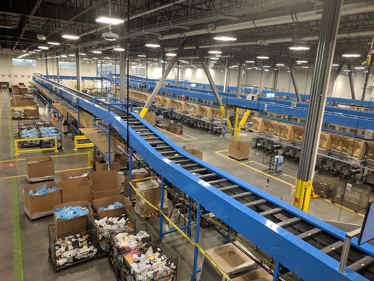 Canada Post, Bombay Sorter - Pacific Conveyors