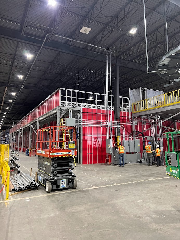 Canadian Tire, Autostore Cube Storage Installation - Pacific Conveyors