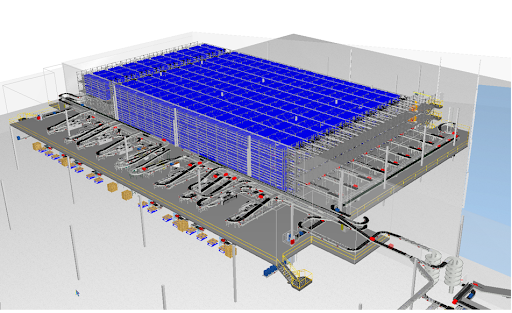 EV Logistics, Shuttle Conveyor System - Pacific Conveyors